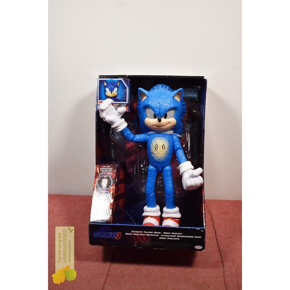 Toys | Sonic The Hedgehog 3 Ultimate Talking Sonic Figure | Poshmark